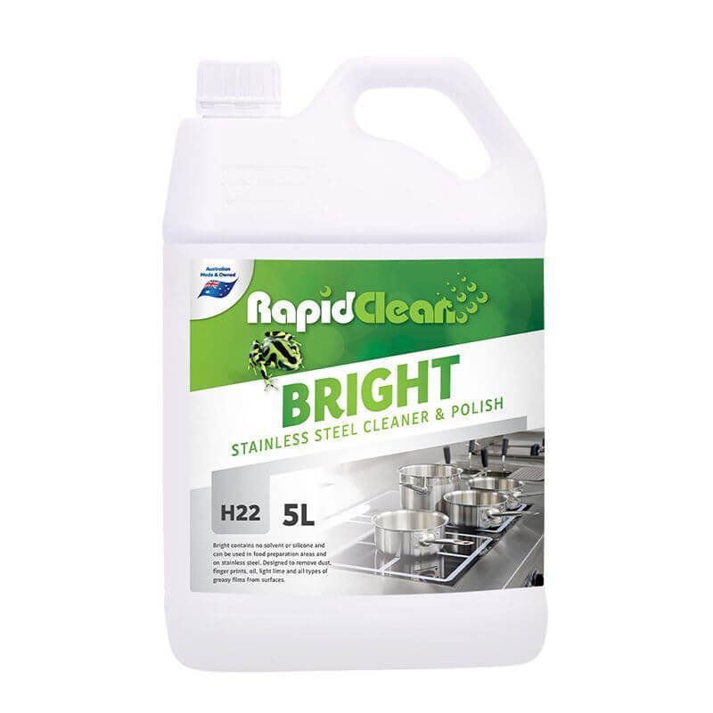 RapidClean Bright Stainless Steel Cleaner & Polish 5 L