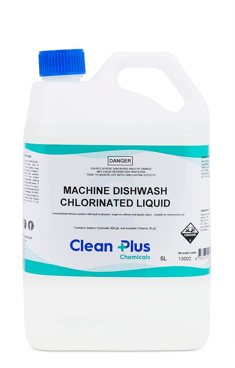 Machine Dishwash Chlorinated Liquid - Cleanplus