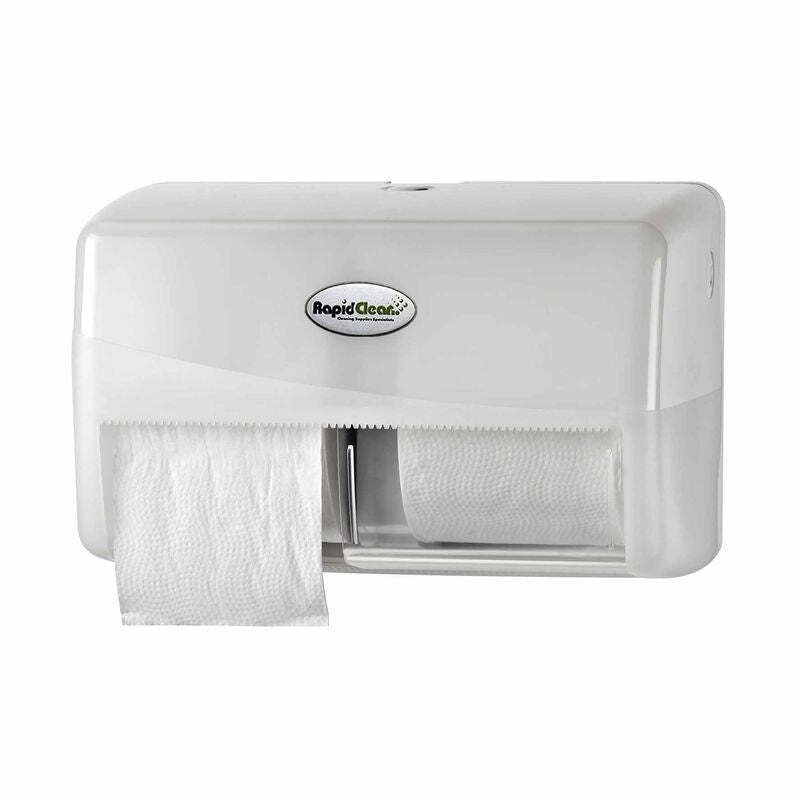 RapidClean Compact Little Jumbo Dispenser (RT-LITTLE-JUMBO-DISP) Lockable